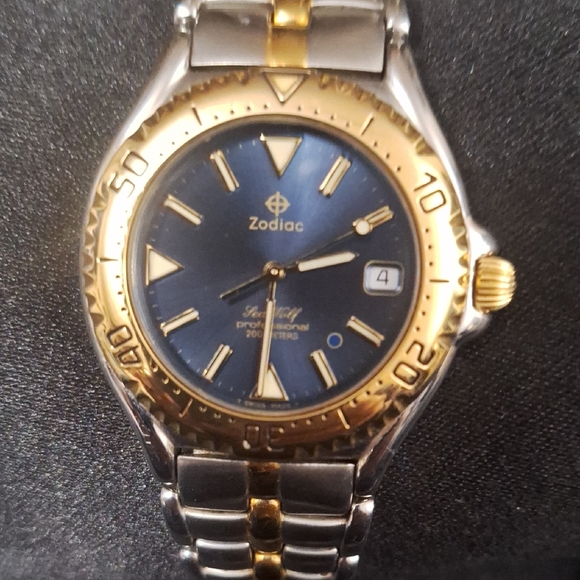 Zodiac | Accessories | Vintage Zodiac Sea Wolf Professional Blue Dot ...
